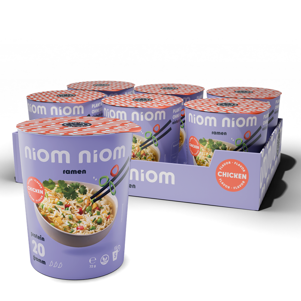 Niom Niom Ramen: 6er Spar-Box % Chicken Flavor – niom niom GmbH